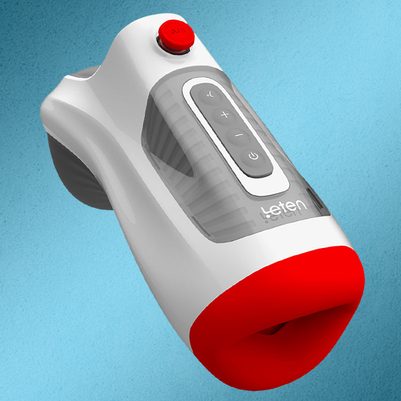 LETEN Big Red Lips Hidden Handsfree Homemade Male Masturbator Ieten Vibrator – Gawk3000